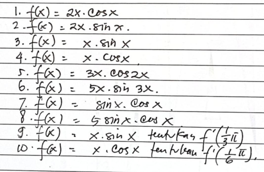 Solved Determine the derivative of the multiplication | Chegg.com