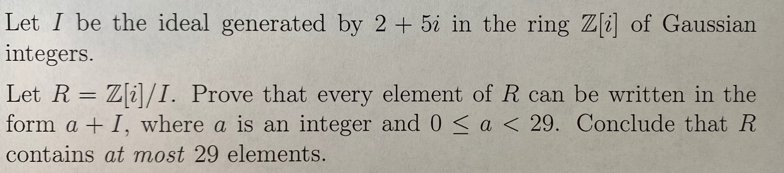 Solved Prove that every element of R ﻿can be written in | Chegg.com