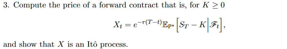 Solved On the standard filtered probability space (\Omega , | Chegg.com