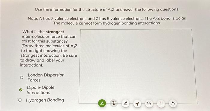 Solved 1. Use the information for the structure of A3Z to | Chegg.com