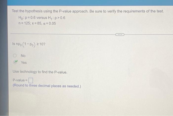 Solved Test the hypothesis using the P-value approach. Be | Chegg.com