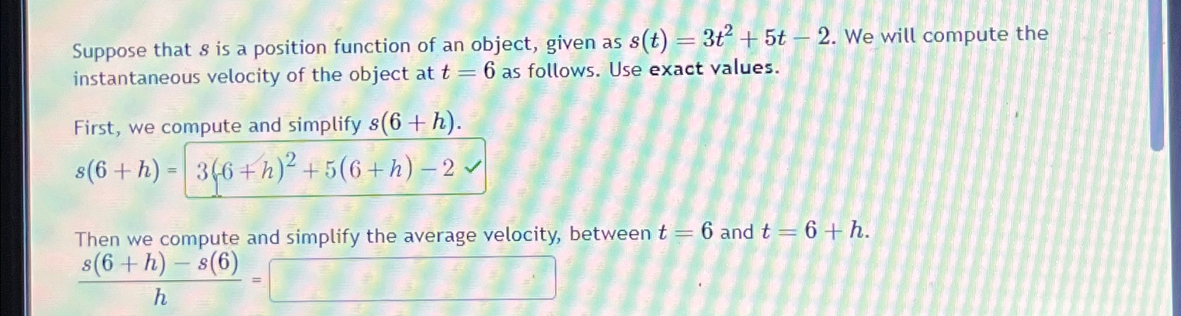 Solved Suppose that s ﻿is a position function of an object, | Chegg.com