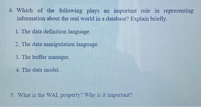Solved 1. File processing systems have several disadvantages | Chegg.com