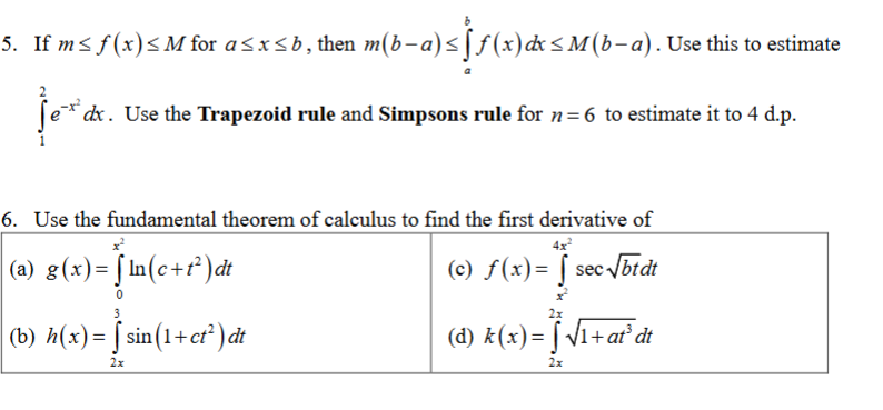 Solved Use the fundamental theorem of ﻿calculus to ﻿find the | Chegg.com