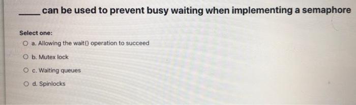 Solved occurs when a higher-priority process needs to access | Chegg.com