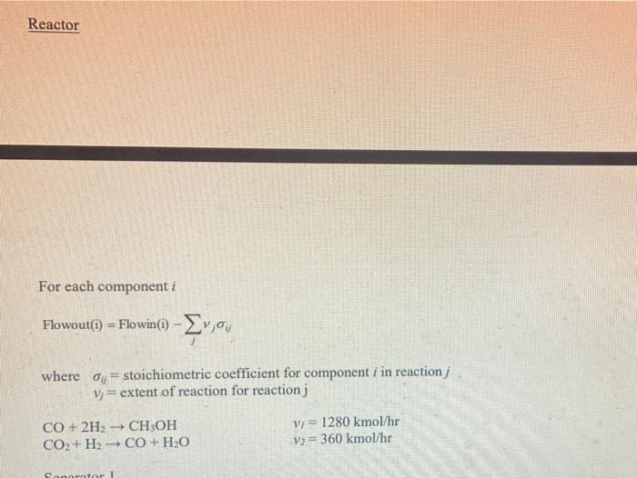 Solved Question - 1: Process Flowsheet Optimisation by using | Chegg.com