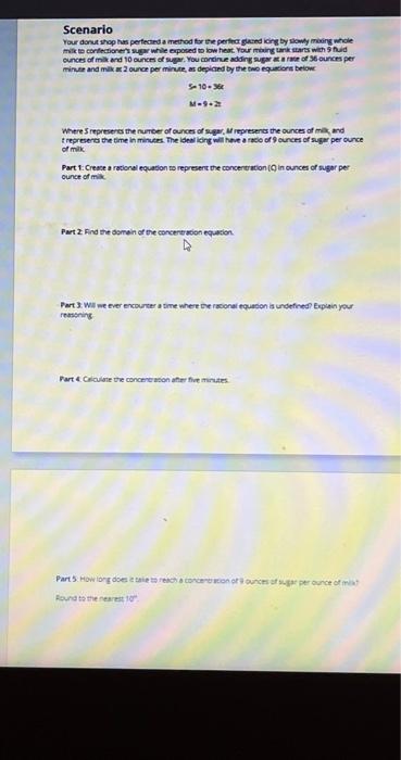 Solved Scenario Your donut shop has perfected a method tor | Chegg.com Solved Scenario Your donut shop has perfected a method tor | Chegg.com