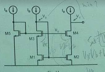 Solved Figure shows a "wide swing cascode current mirror". | Chegg.com