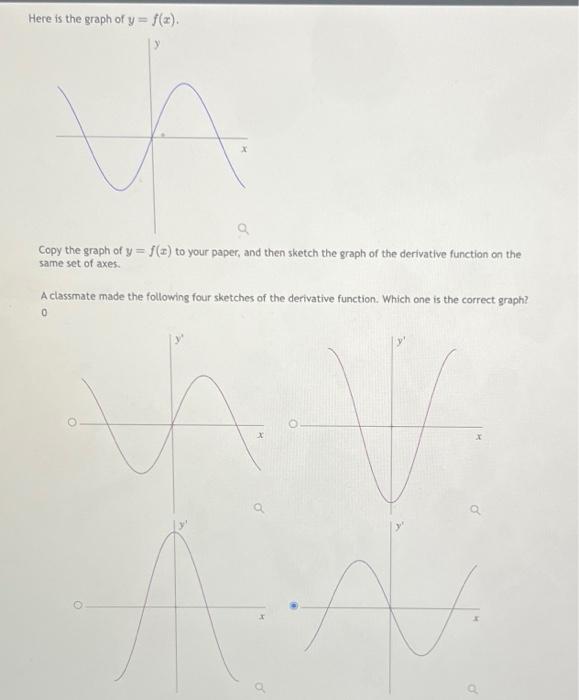 Solved Here is the graph of y=f(x). Copy the graph of y=f(x) | Chegg.com