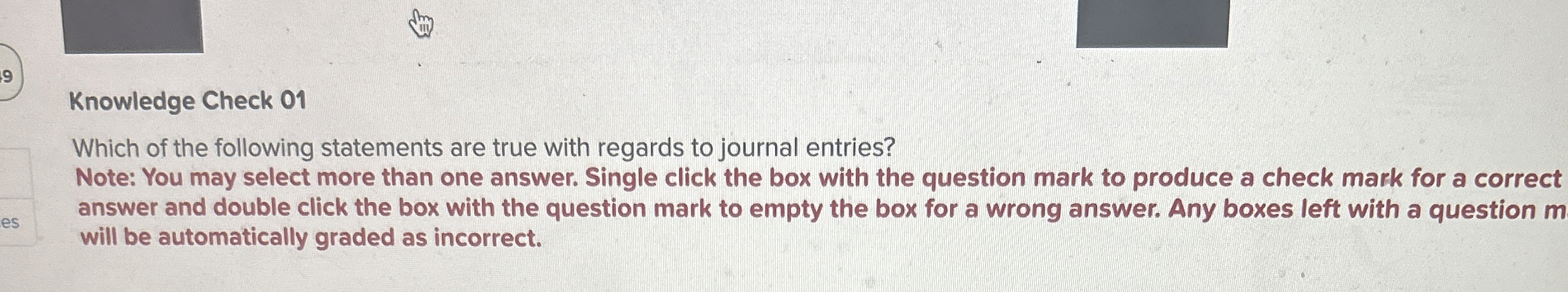 Solved Knowledge Check 01Which of the following statements | Chegg.com