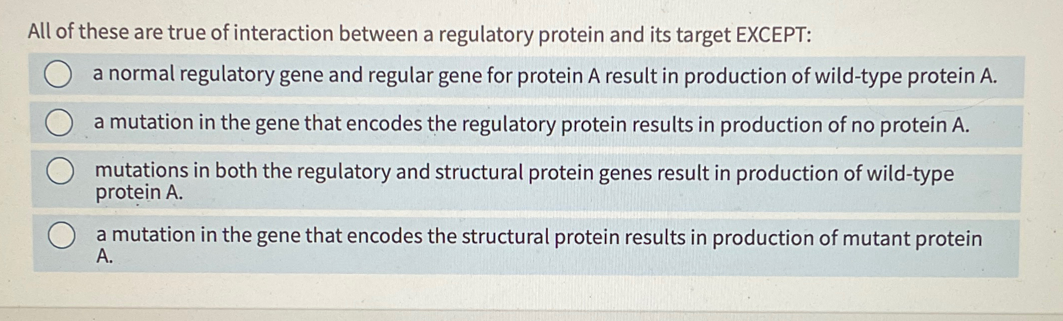 Solved All of these are true of interaction between a | Chegg.com