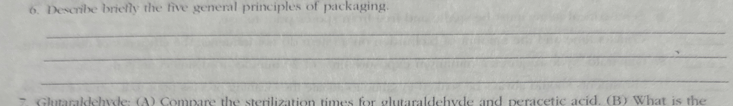 Solved Describe briefly the five general principles of | Chegg.com