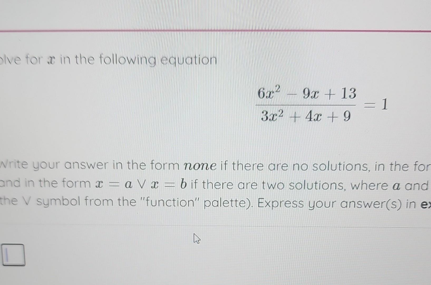 Solved Having trouble with this, do I have to factor before | Chegg.com