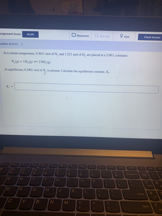 Solved ssignment Score: 40.695 Resources Give Up? Hint Check | Chegg.com