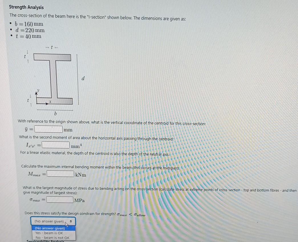 Solved Serviceability The following is an extract from | Chegg.com