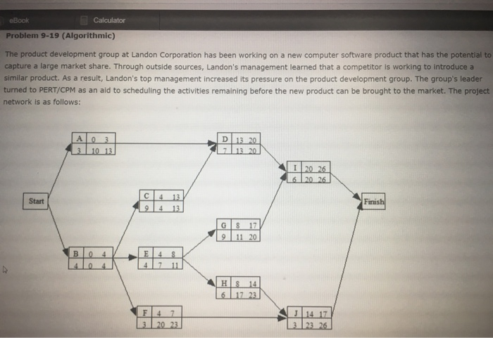 Solved eBook Calculator Problem 9-19 (Algorithmic) The | Chegg.com