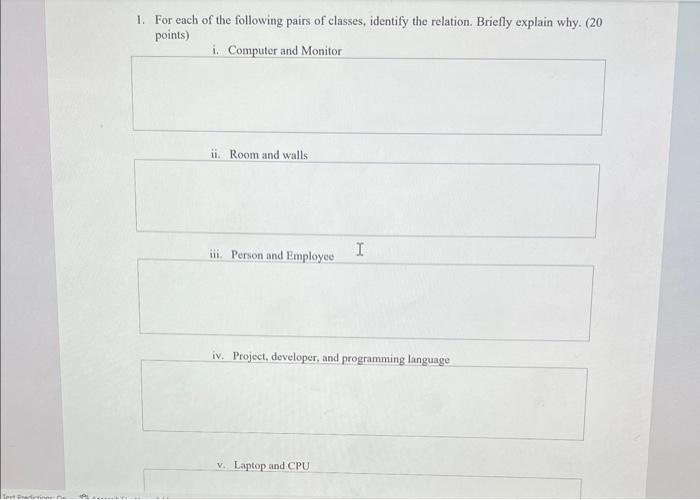 Solved Determine whether it is a Generalization, | Chegg.com