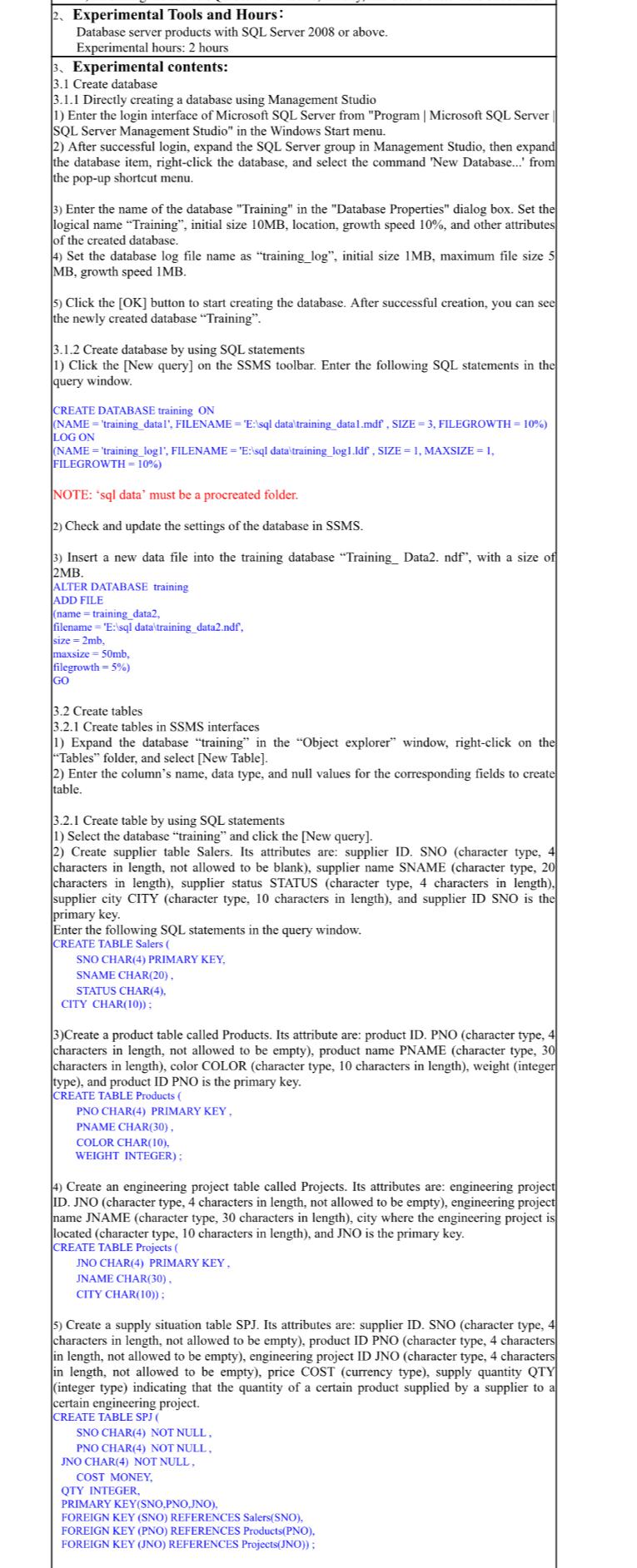 Solved Experimental Tools and Hours:Database server products | Chegg.com