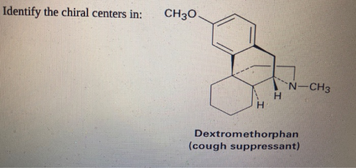 Solved Identify the chiral centers in: CH30 N-CH3 H H | Chegg.com