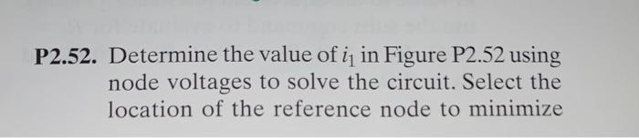 Solved P2.52. Determine the value of iſ in Figure P2.52 | Chegg.com