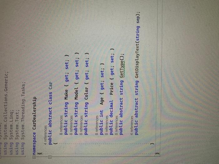 Solved C# Visual Studios. Need help with code, instructions | Chegg.com