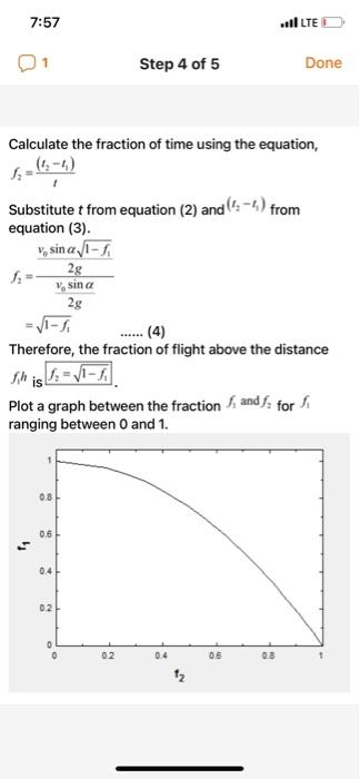 Solved 7:57 LTET ال Step 4 of 5 Done Calculate the fraction | Chegg.com