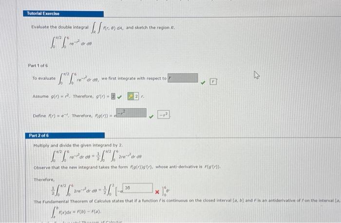 Solved Multiply and divide the given integrand by 2. | Chegg.com