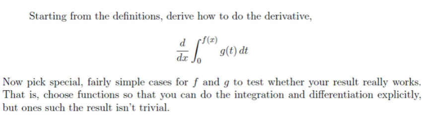 Solved Starting from the definitions, derive how to do ﻿the | Chegg.com