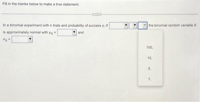 Solved Fill in the blanks below to make a true | Chegg.com