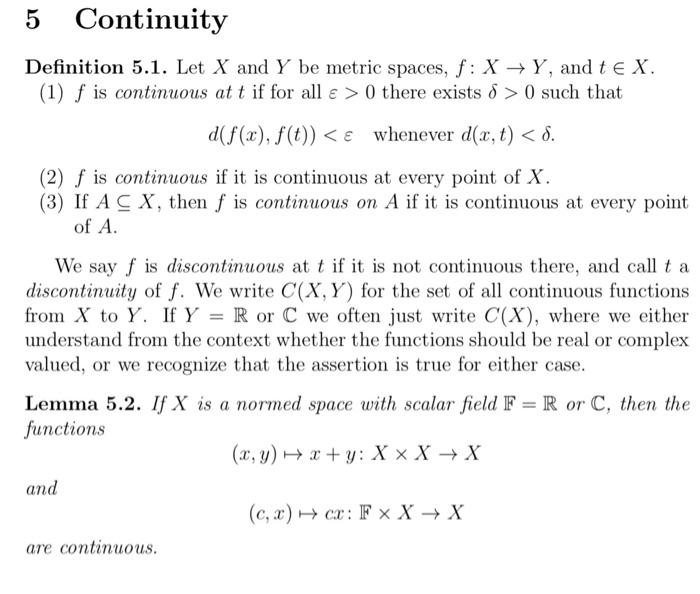 Solved Real Analysis Problem: Proof problem (17) based on | Chegg.com