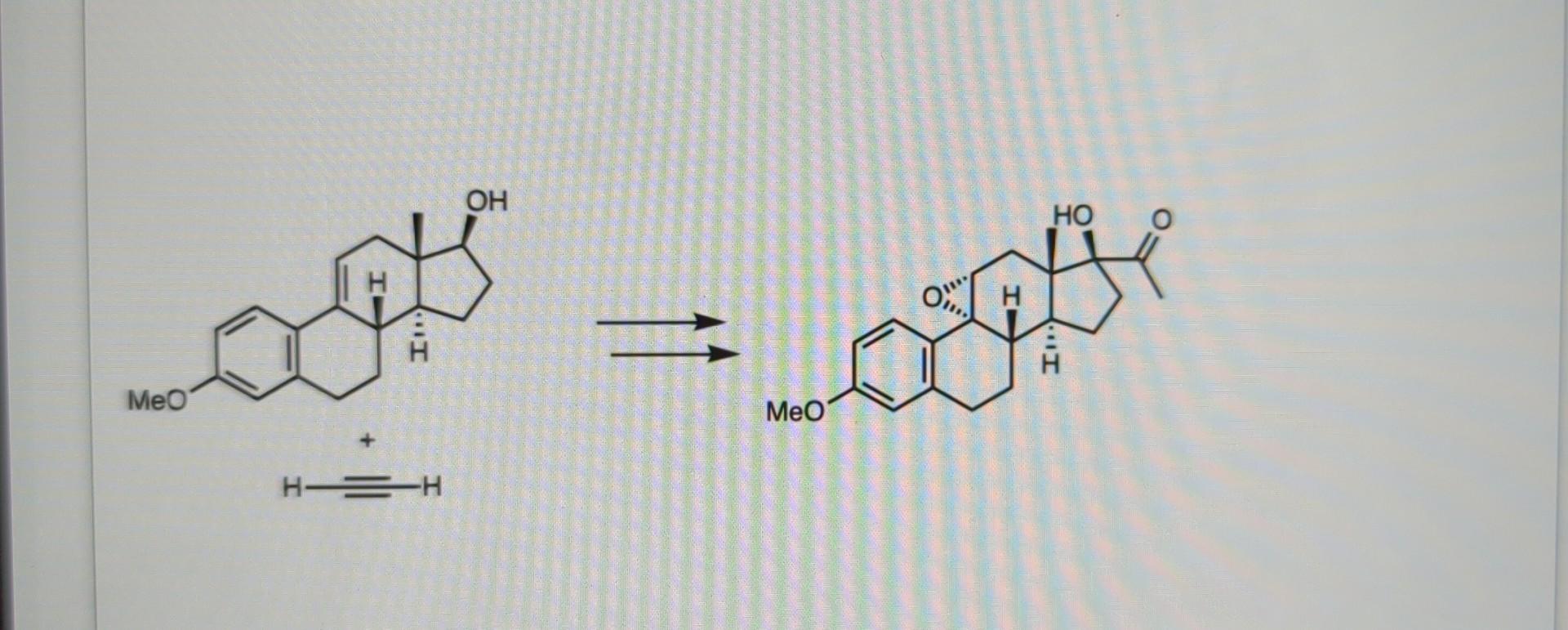 Solved 1.Using the starting material molecule(s) provided, | Chegg.com