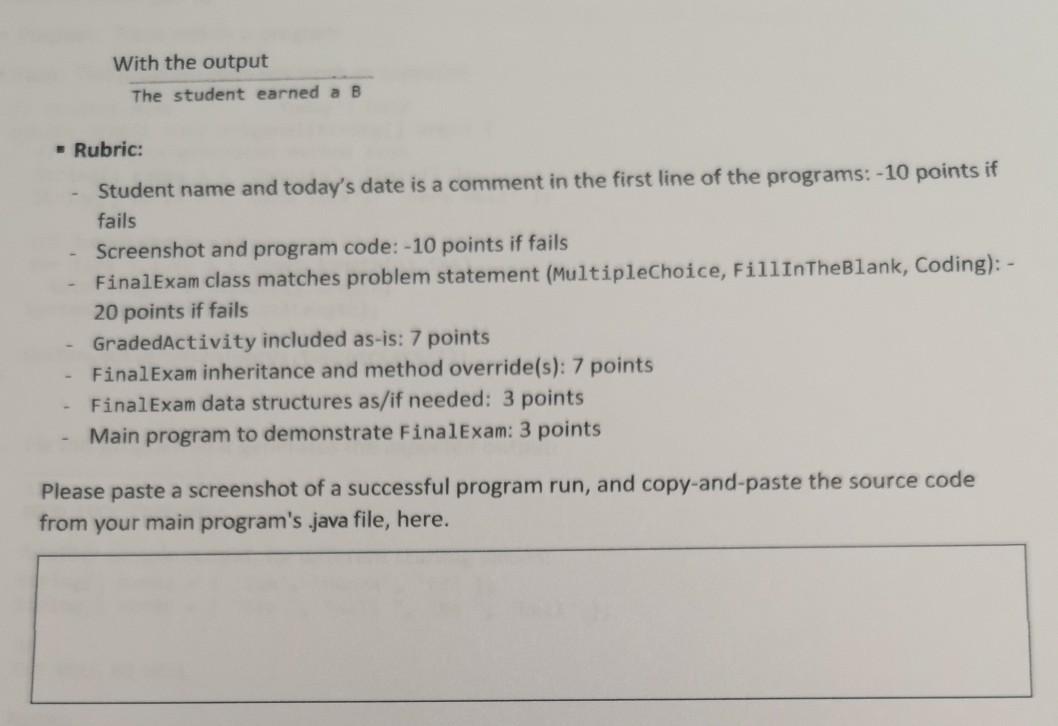 Solved Task 5. Creating inheritance 2 (20 points) - Purpose: | Chegg.com