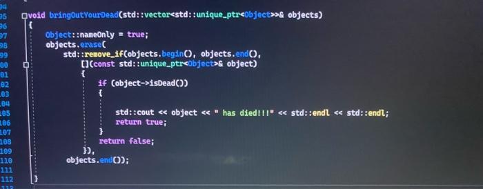 Solved How can i modify the code below so that it fits the | Chegg.com