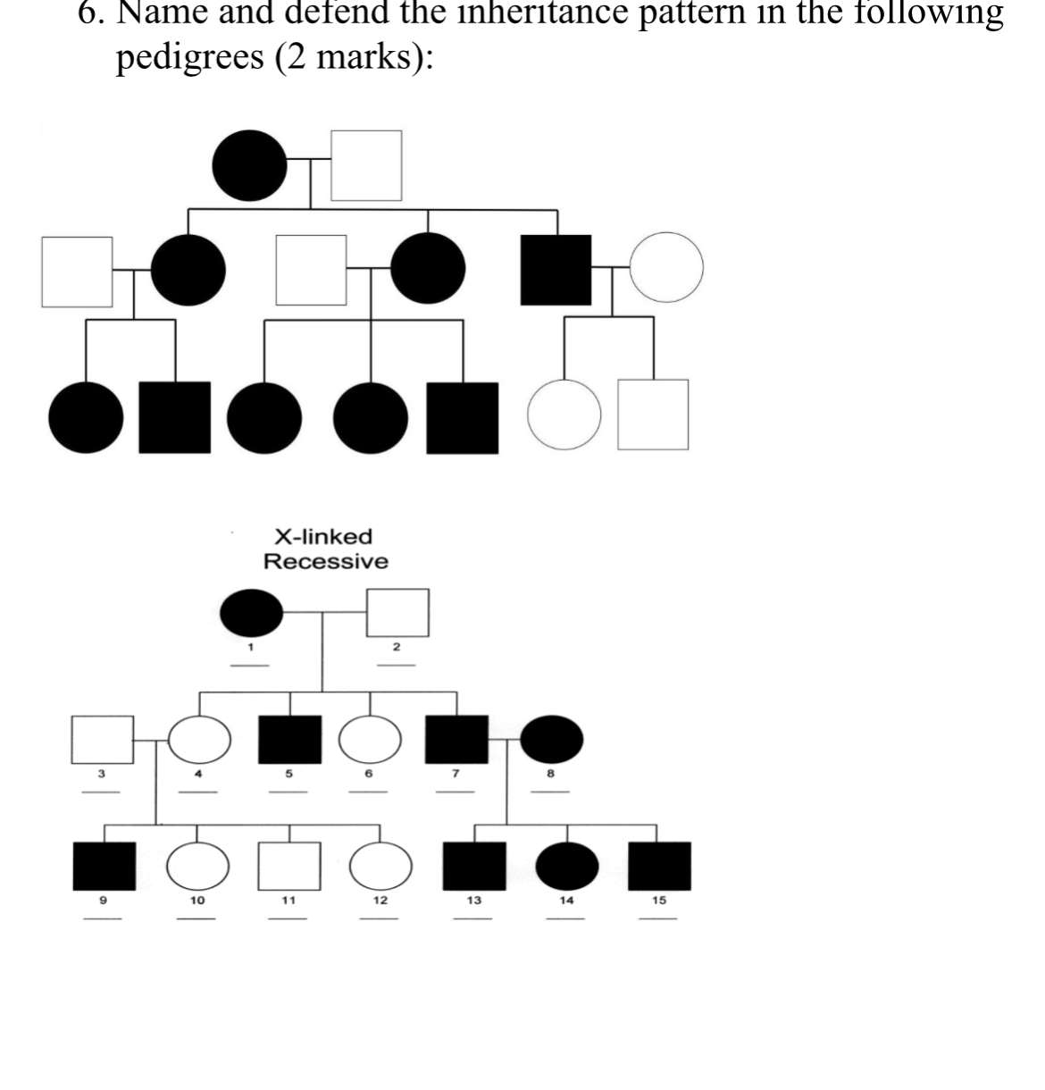 Solved Name and defend the inheritance pattern in the | Chegg.com