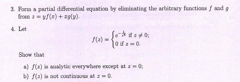 Solved 5. If f(z)=u+iv is an analytic function of z(=x+iy) | Chegg.com