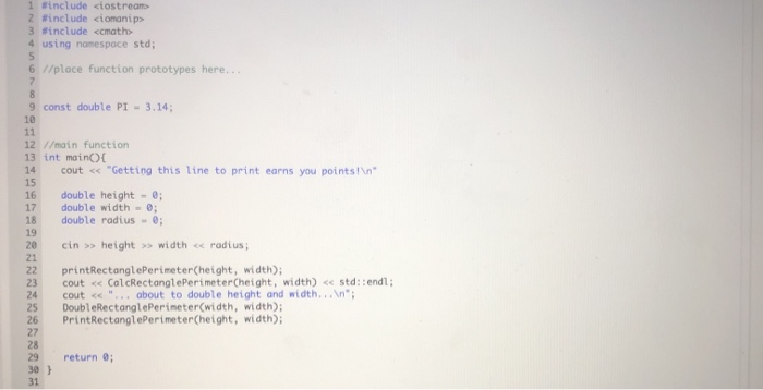 Solved Fun With Functions In this lab you will extend the | Chegg.com