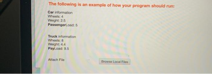 Solved Object Oriented Programming - Inheritance and | Chegg.com