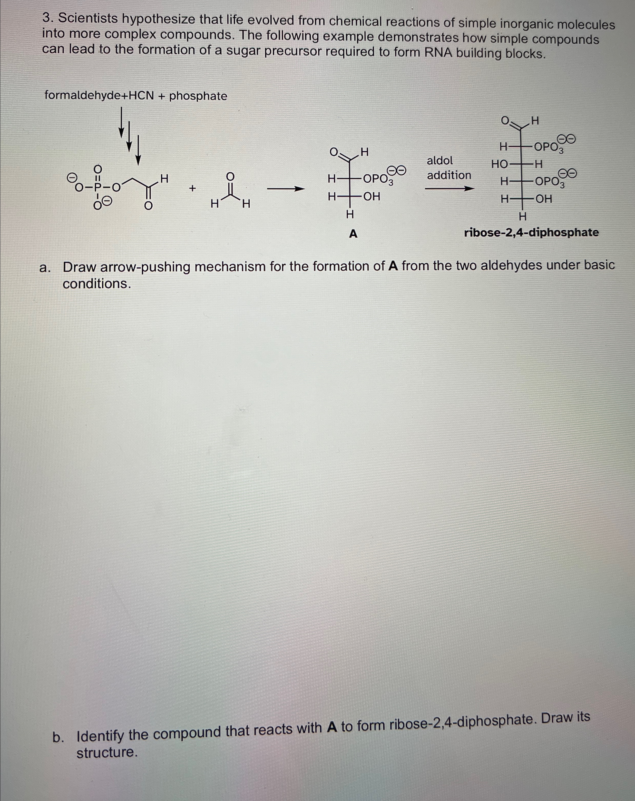 Solved Scientists hypothesize that life evolved from | Chegg.com