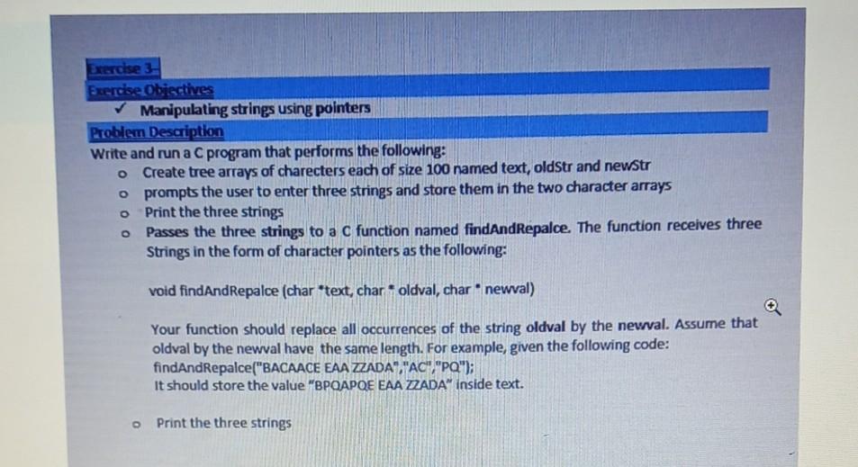 Solved Exercise 3 Exercise Obiectives Manipulating Strings 