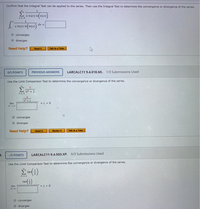 Solved Confirm that the Integral Test can be applied to the | Chegg.com