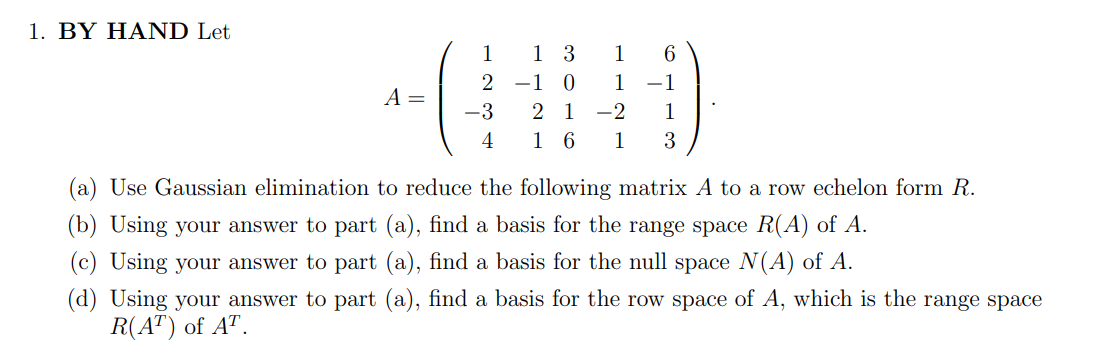 Solved BY HAND | Chegg.com