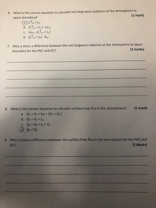 Solved What is the correct equation to calculate net long | Chegg.com