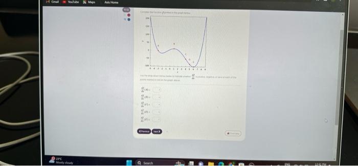 Solved M Gmail YouTube 23°C Mostly cloudy Maps Axis Home | Chegg.com
