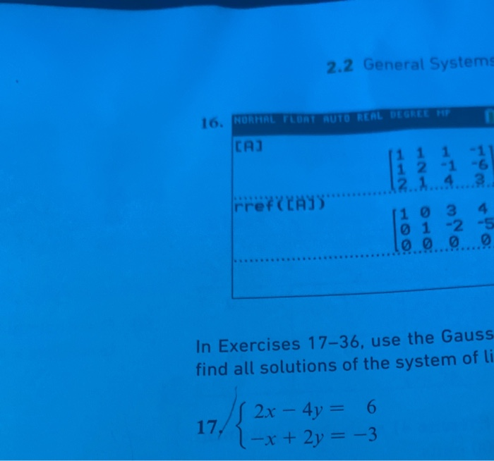 Solved 2.2 General Systems 16. NORMAL FLOAT AUTO REAL DEGREE | Chegg.com