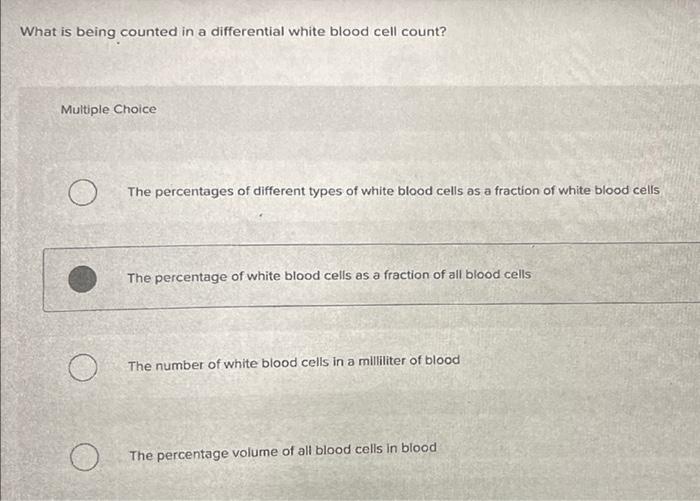 Solved Match The Type Of Granulocyte In Column A With The Chegg