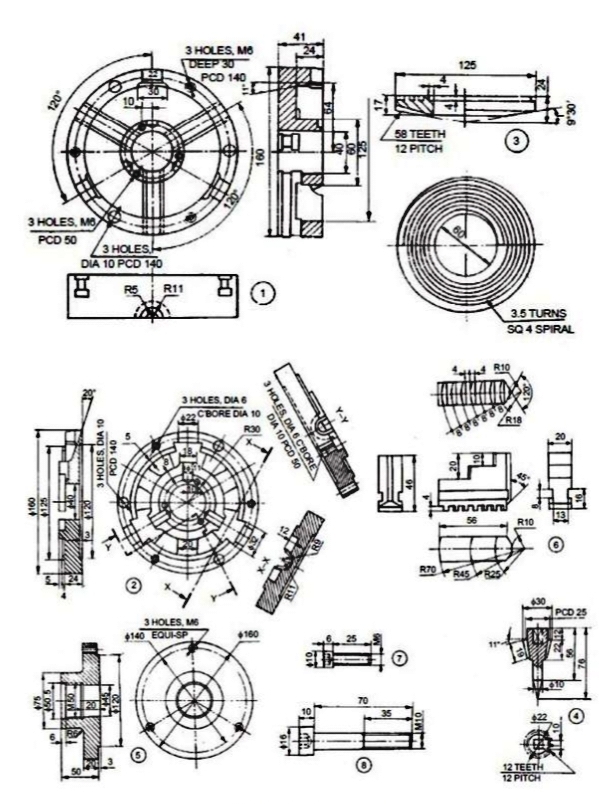 Solved SOLID EDGE QUESTION:Question 1: Design the given in | Chegg.com