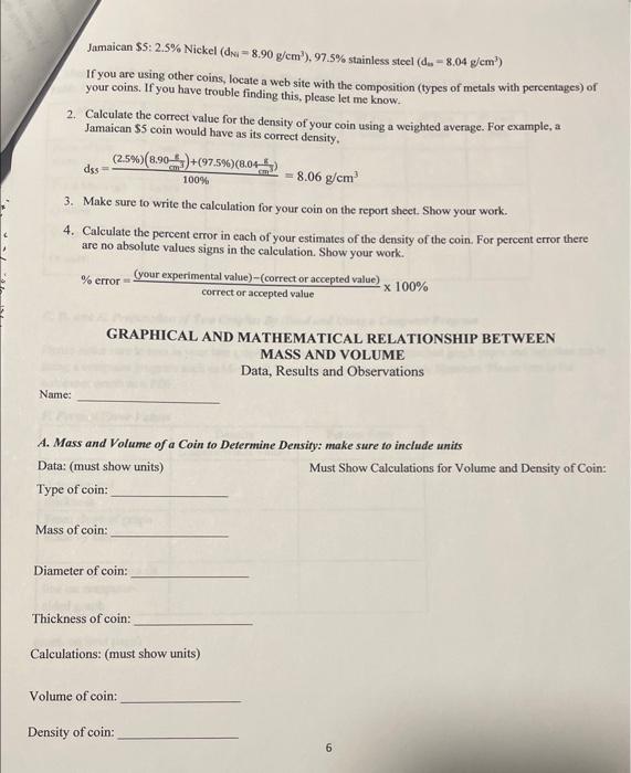 1. Follow the instructions in Expt 2 Graphing By Hand | Chegg.com