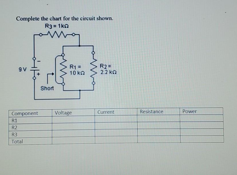 Solved Determine total resistance (Rt), for the below | Chegg.com