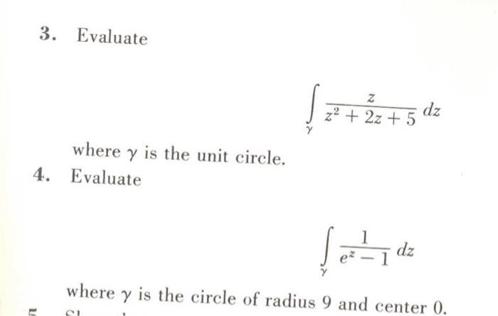 Solved complex analysis using the residue theorem can you | Chegg.com