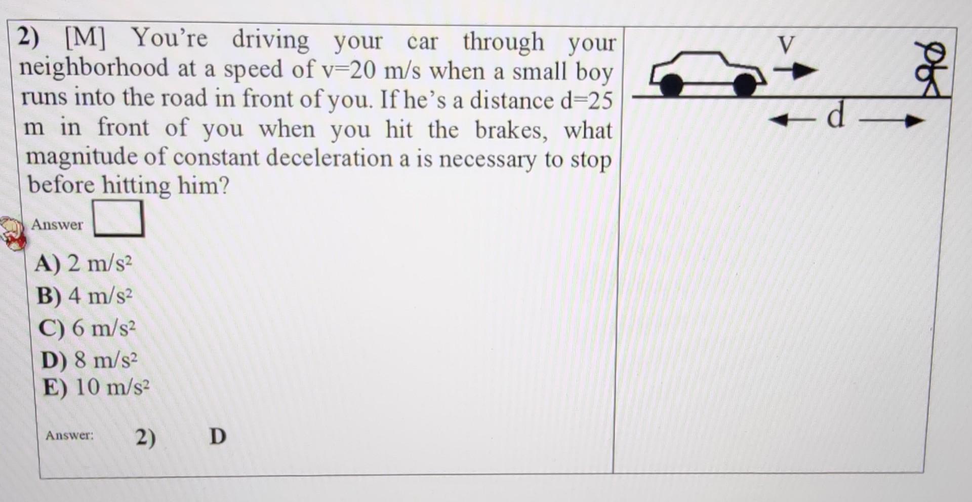 Solved 3) If in the previous question the breaking force is | Chegg.com